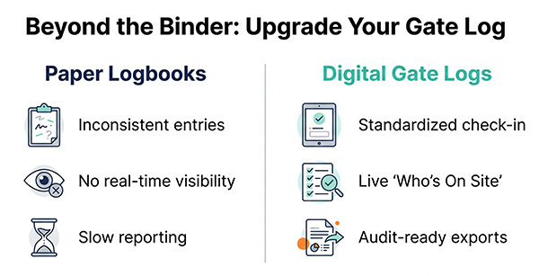 Beyond the Binder: Why Digital Gate Logs Are the New Standard | Safe ...
