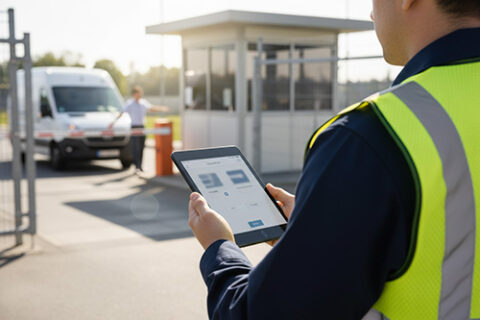 Security Gate Guard Digital Check-In & Access Logs | SSCI