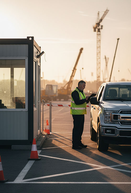 Security Gate Guard Digital Check-In & Access Logs | SSCI
